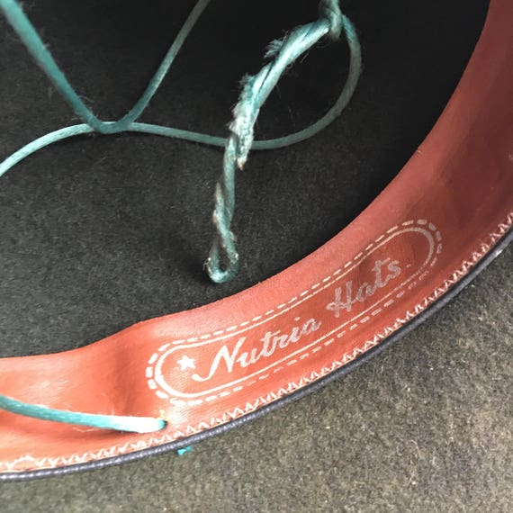 1960s Nutria English Country Peasant Hat - Gem