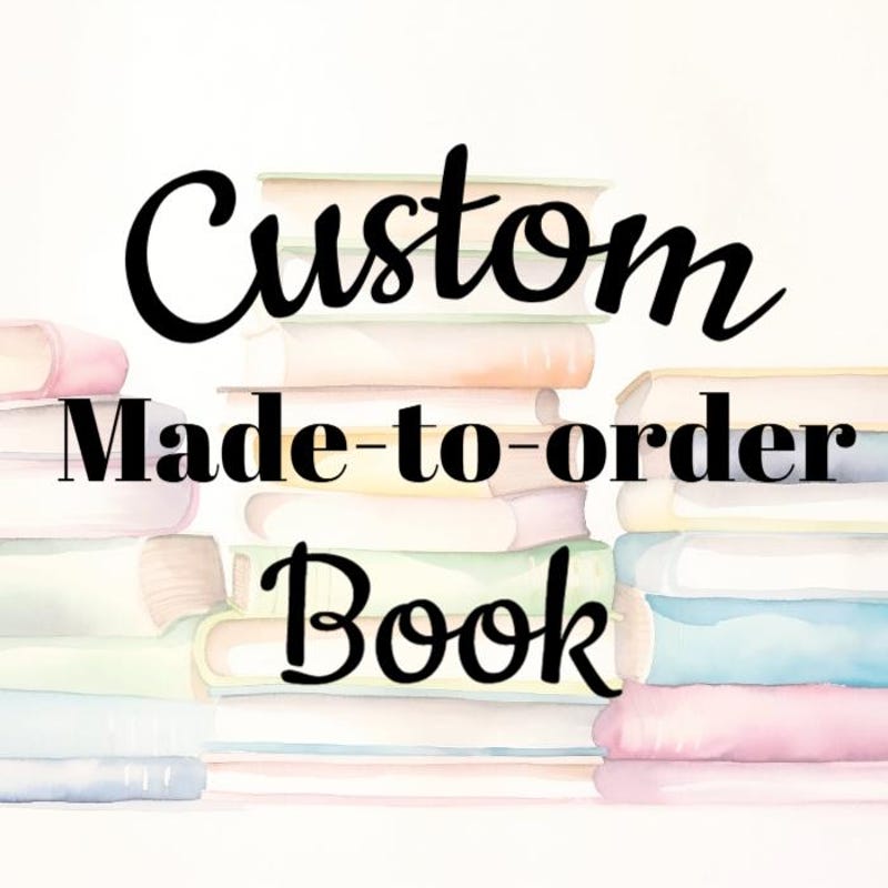 Custom Made Book Binding - Etsy