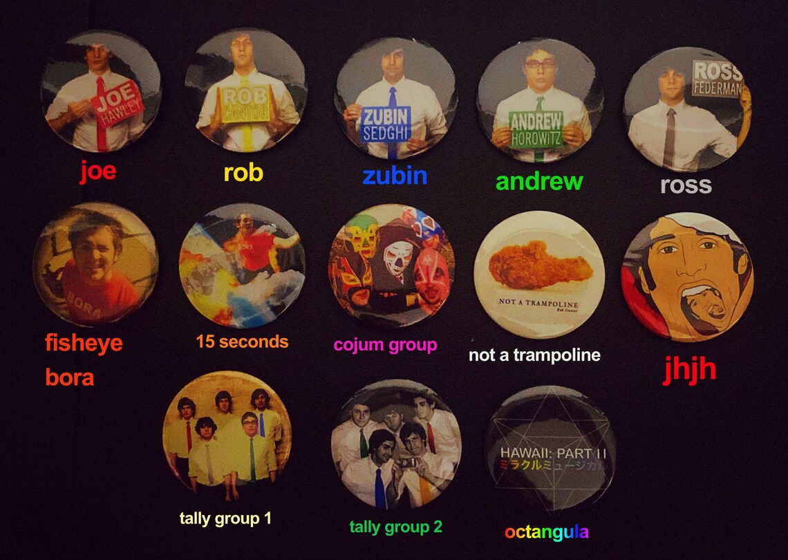 Tally Hall Pins: Version 2 - Etsy