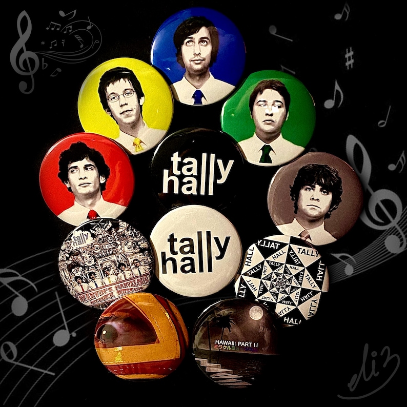Tally Hall Pins - Etsy