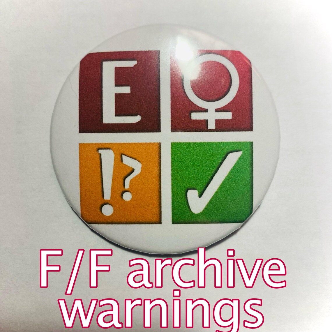 Ao3/archive of Our Own Pins - Etsy
