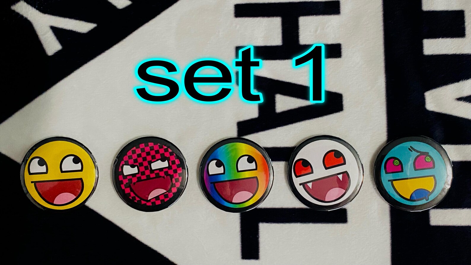 Epic/awesome Face Meme Pins Sets of 5 - Etsy
