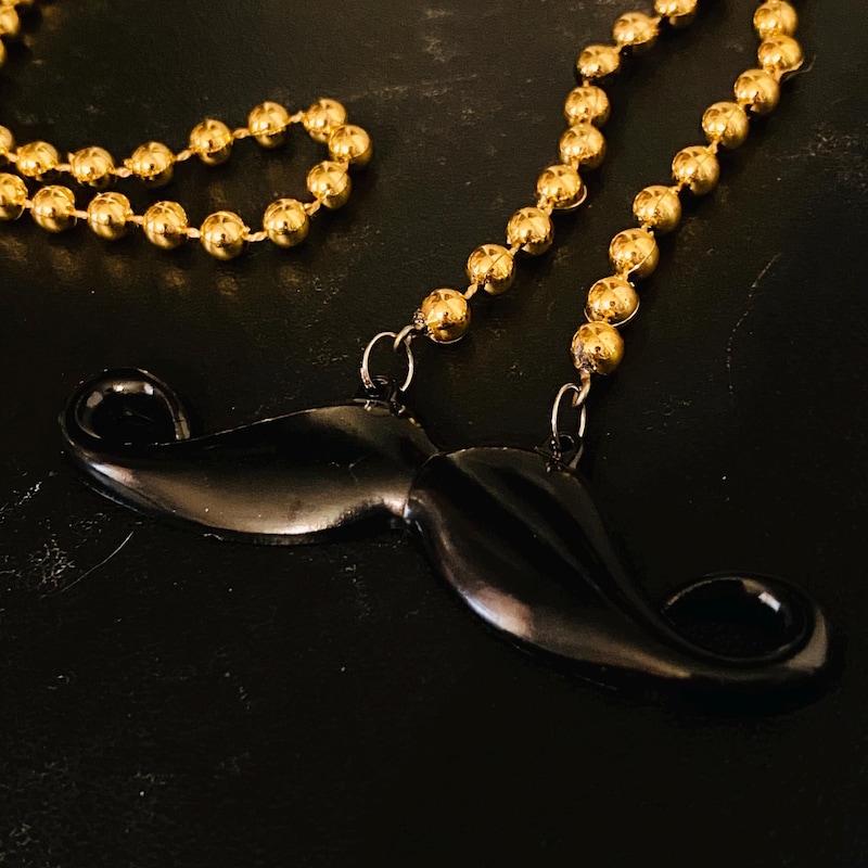 Mustache Necklace - Etsy
