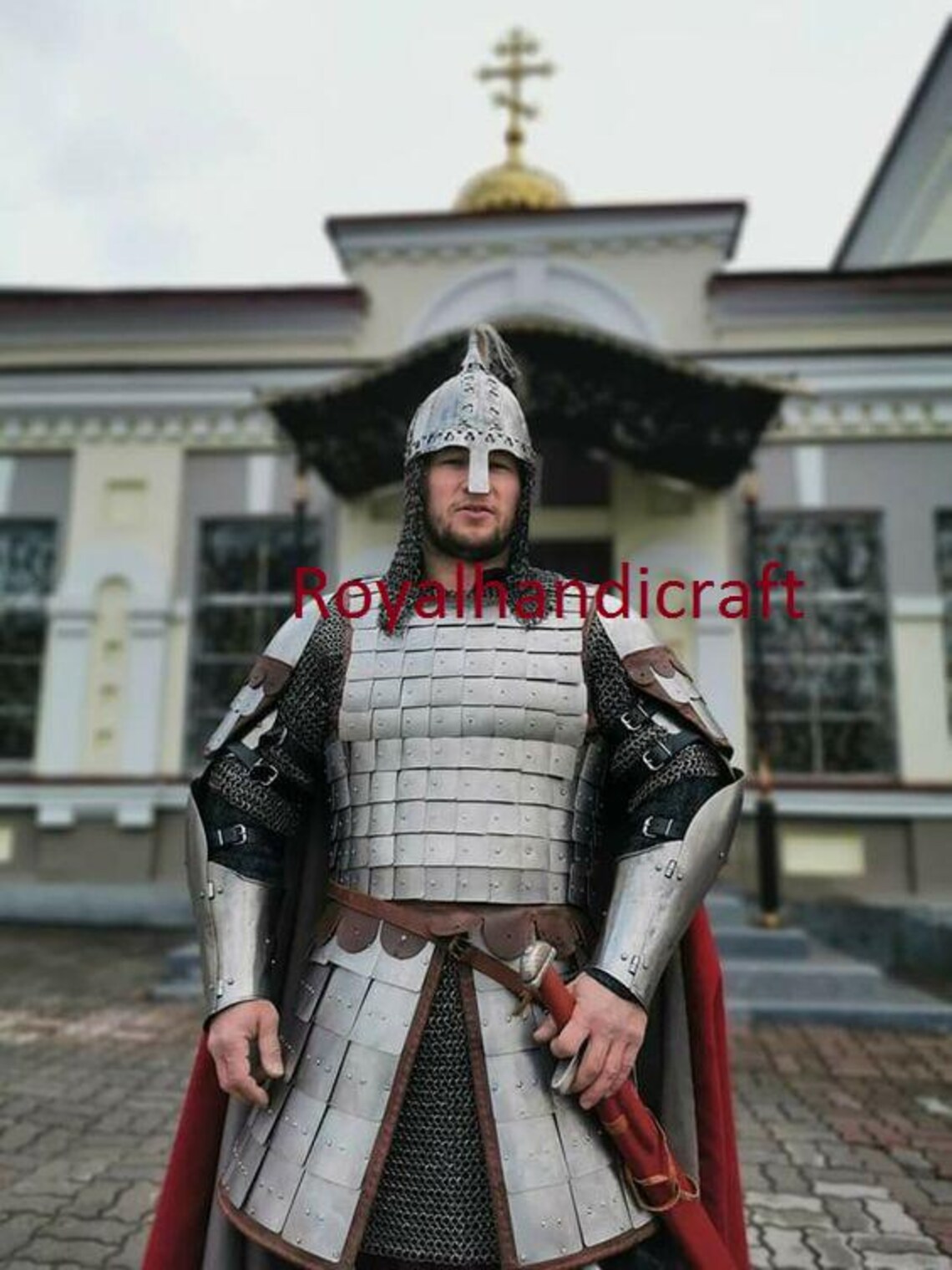 Wearable Medieval Knight Full Body Armor: 18 Gauge Steel Cosplay Suit ...