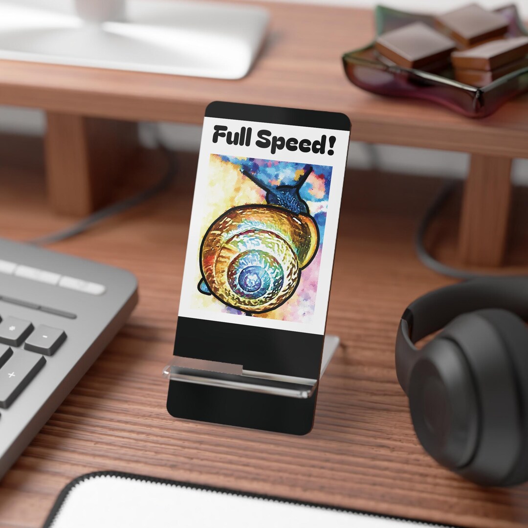 Full Speed Snail Mobile Display Stand for Smartphones - Motivational ...