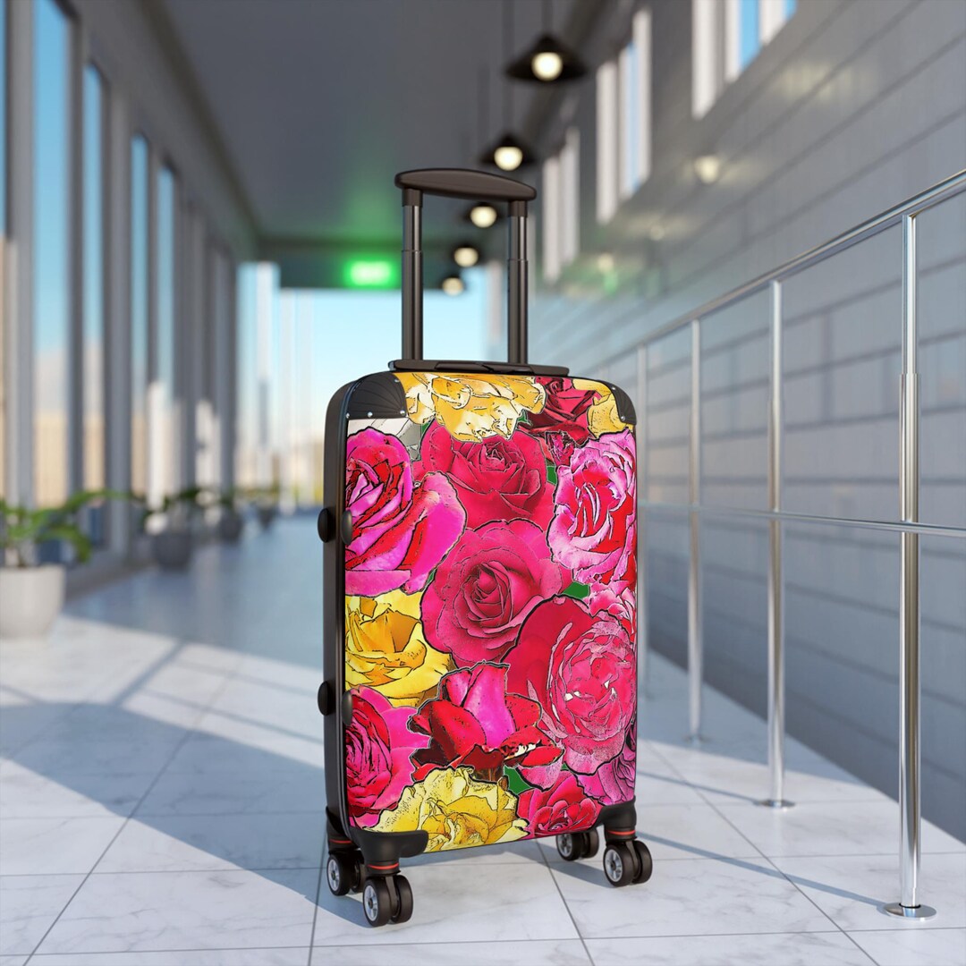 Visibility Roses Luggage - Stylish Luggage for Jet-setting Travelers ...