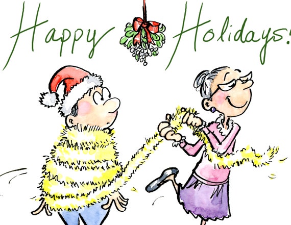 Funny Happy Holiday Cartoons