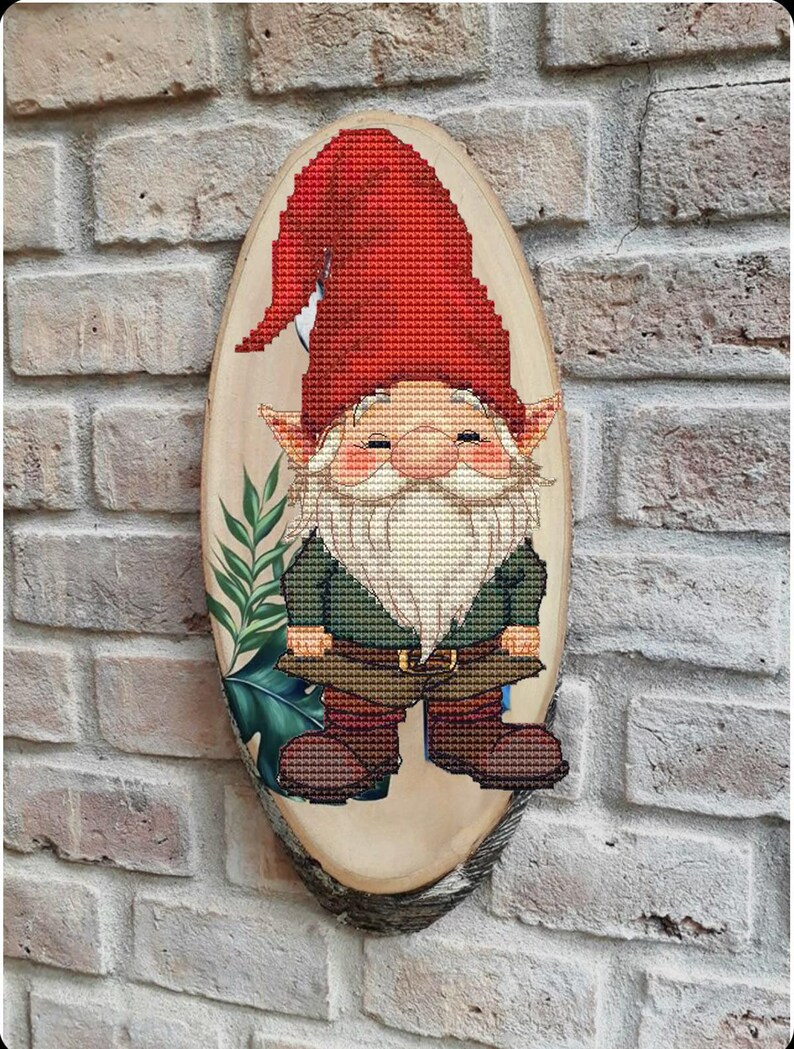 Little Red Riding Hood Gnome Cross Stitch Pattern (PDF) - Etsy