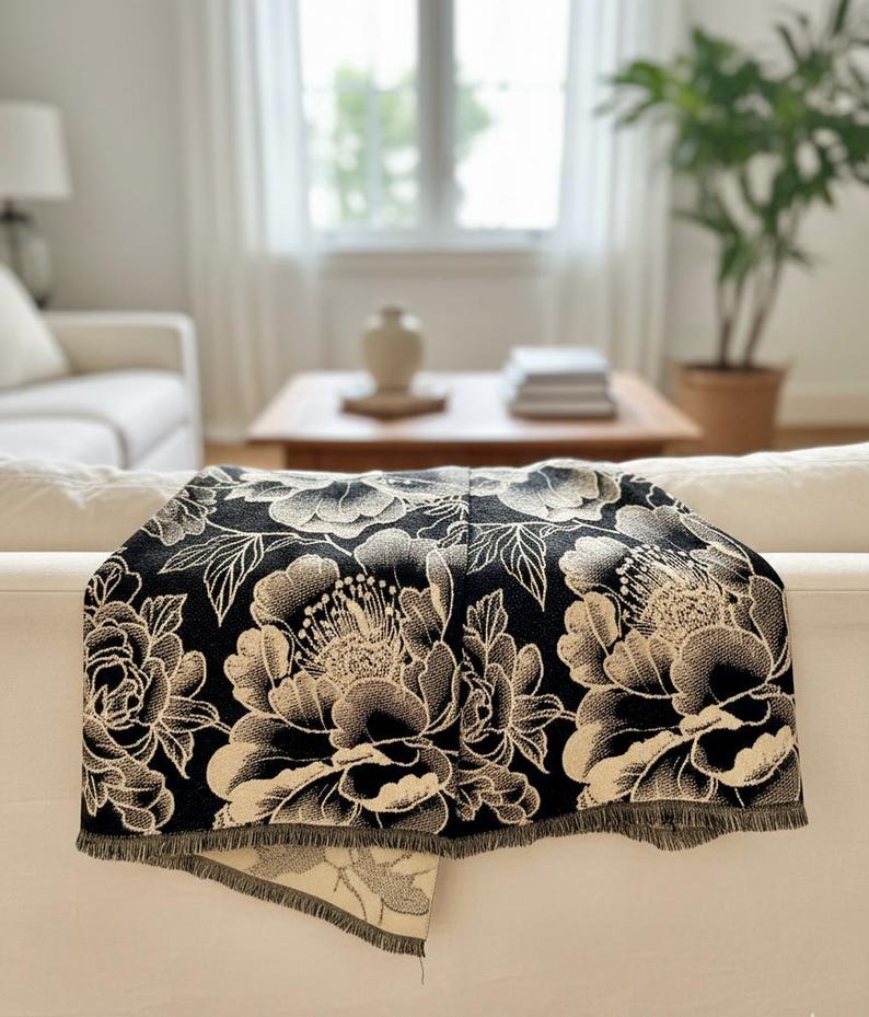 Damen Kaschmir Schal Designer 185x65 extra geschmeidig sanft Winter ...