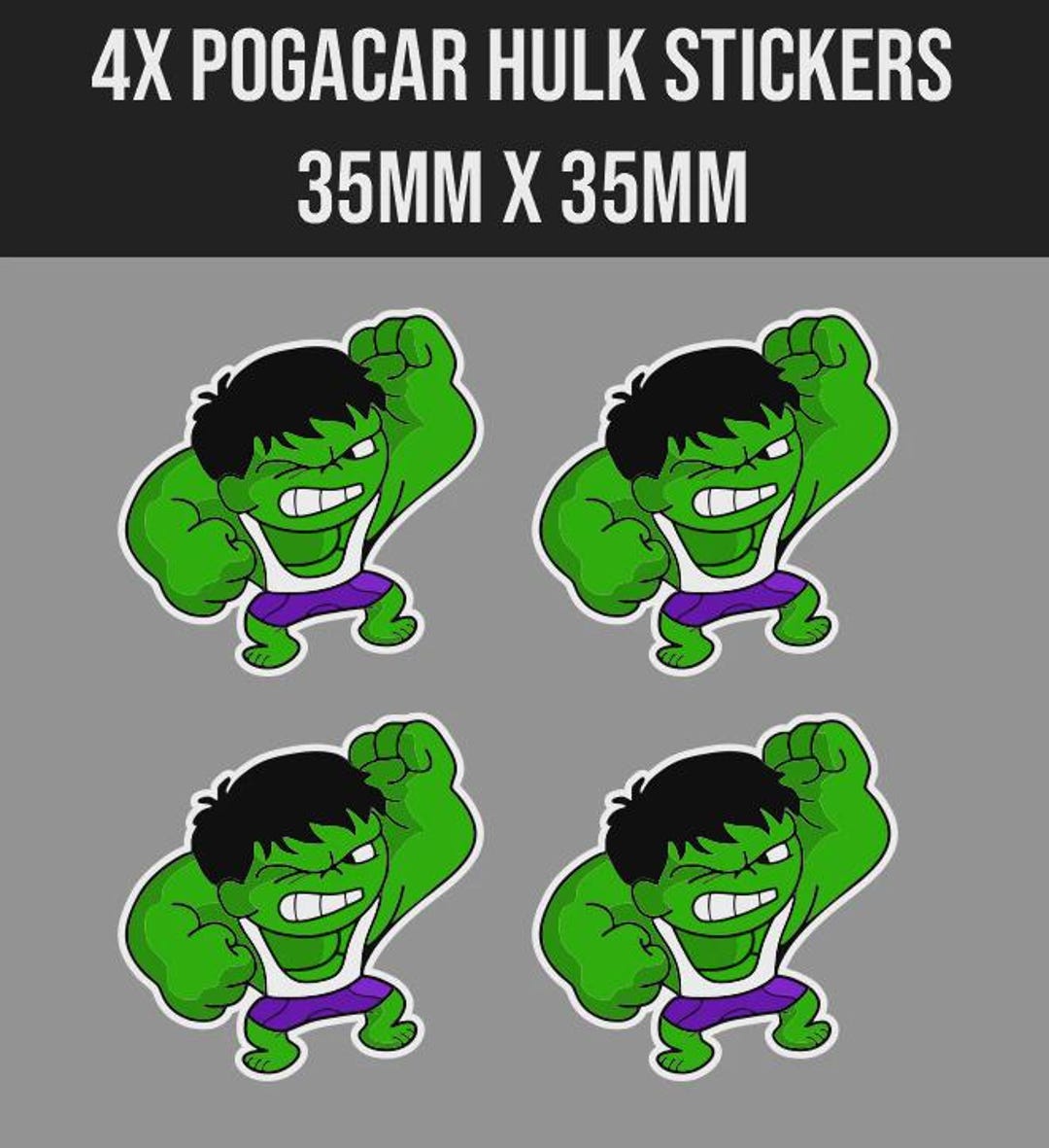 TADEJ POGACAR HULK Stickers / Decals for Stem Bicycle X4 - Etsy