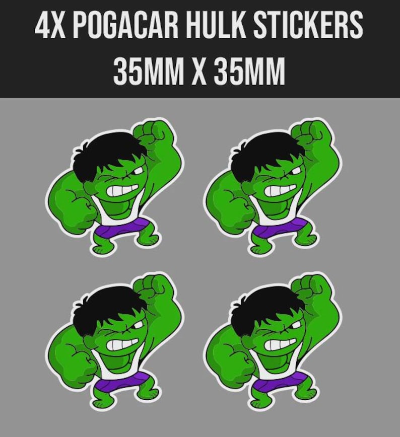 TADEJ POGACAR HULK Stickers / Decals for Stem Bicycle X4 - Etsy