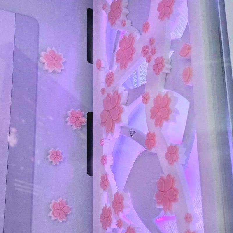 Sakura Fan Pc Cover - Etsy