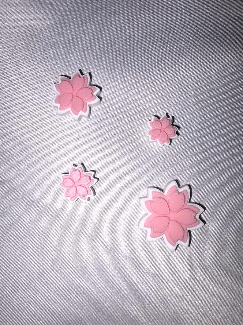 Sakura Cherry Blossom Magnet PC Case Decor (pack of 4!) - Etsy