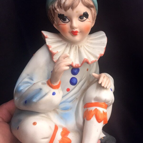 Porcelain Clown Music Box - Etsy