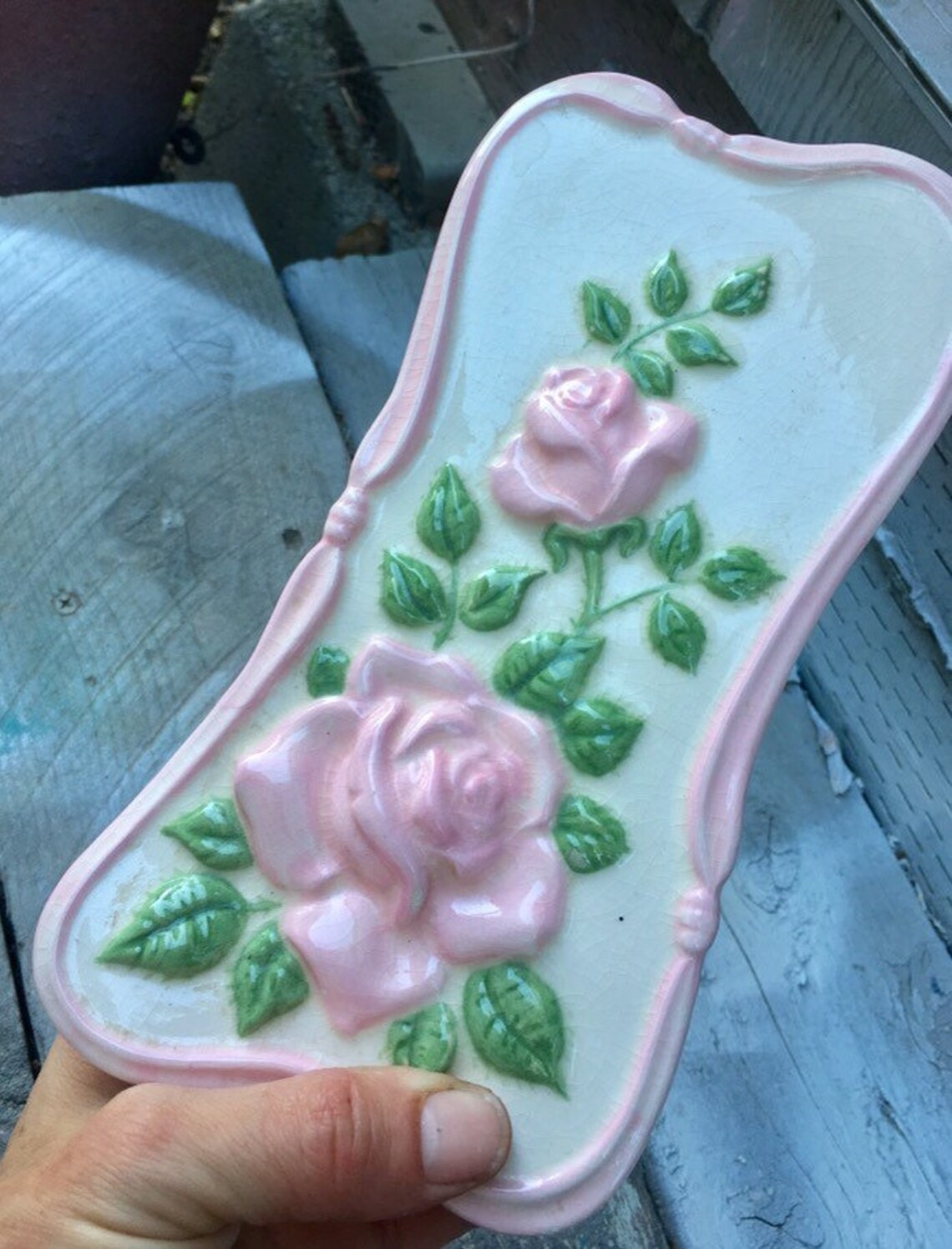 Vintage Mallory Ceramic Studio / Jamar 1958 Ceramic Rose - Etsy