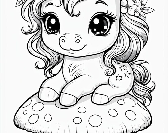 25 Colouring Pages for Kids Printable, Cute Pets Colouring Pages for ...