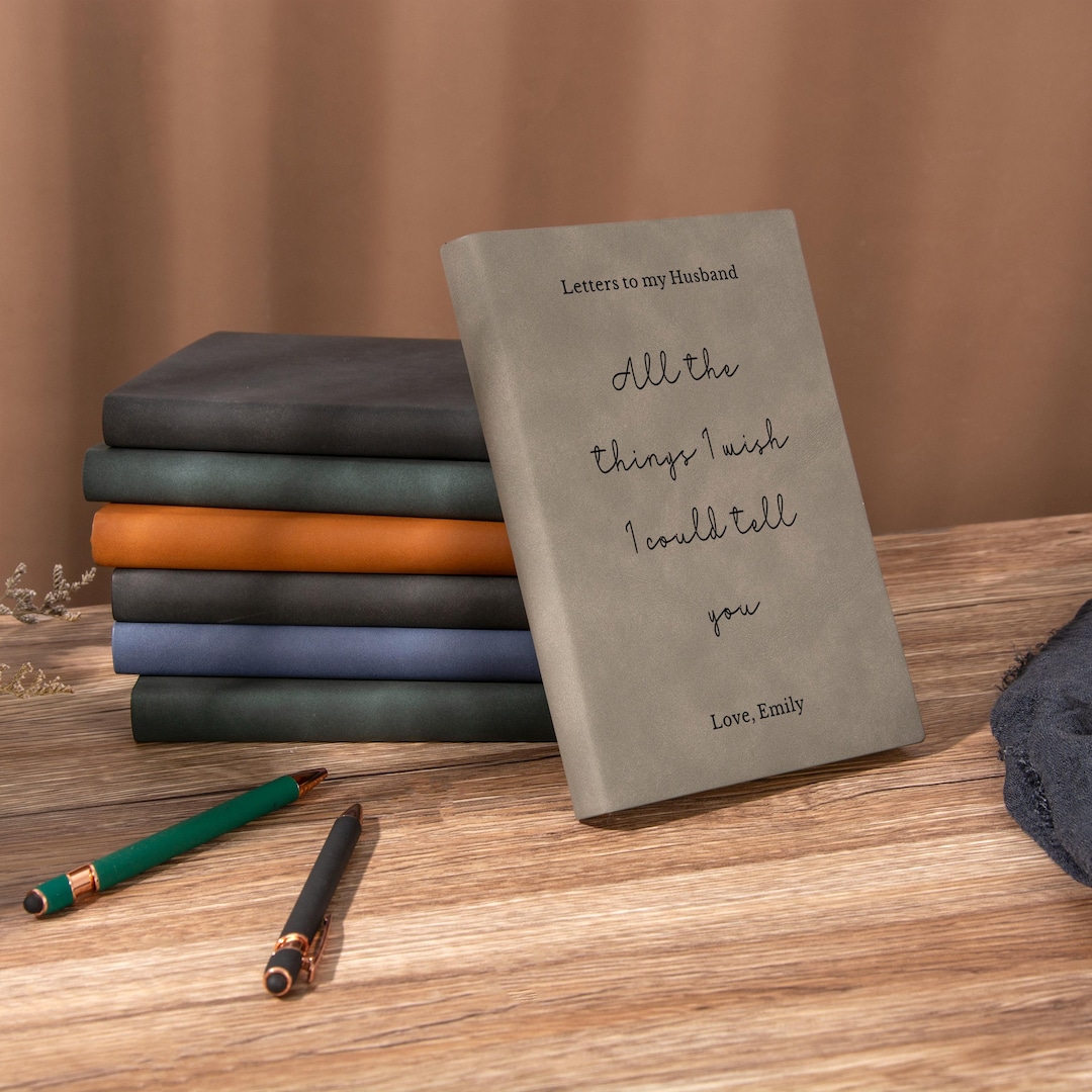Loss of Husband Grief Journal | Sympathy Gift for Grieving Wife or ...