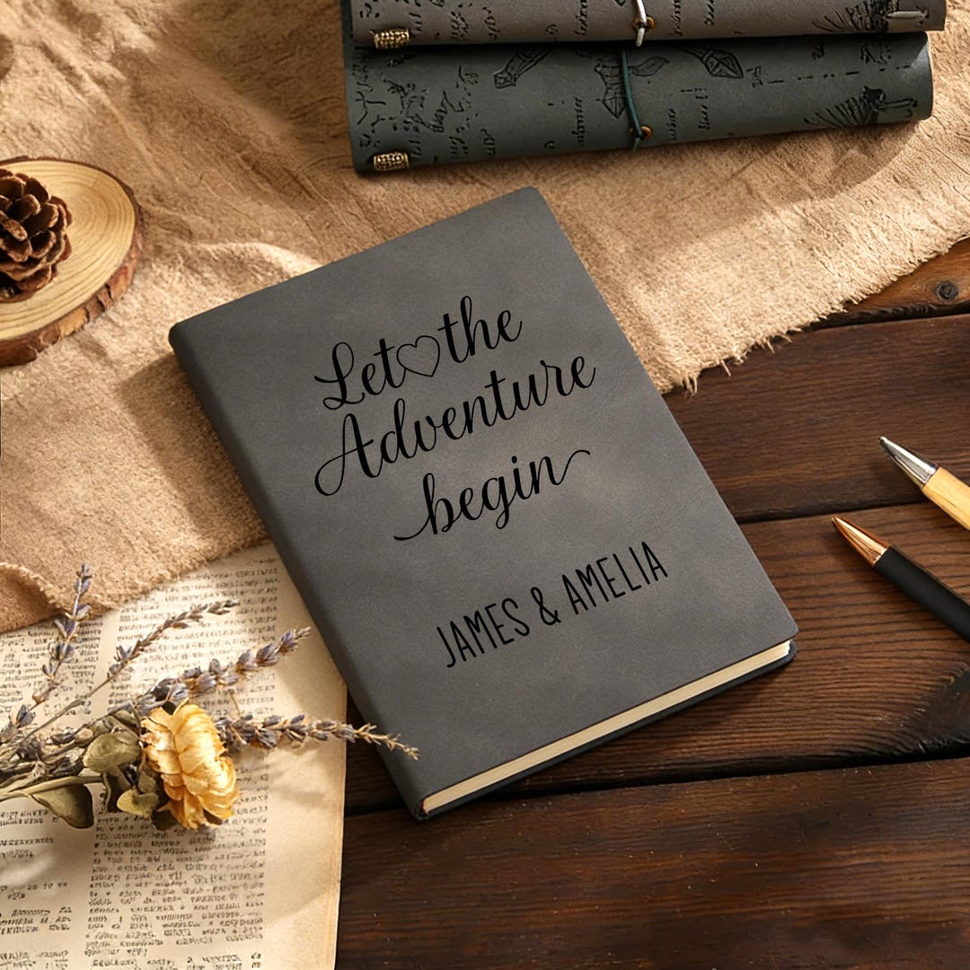 Custom Adventure Memory Book - Personalized Travel Scrapbook for ...