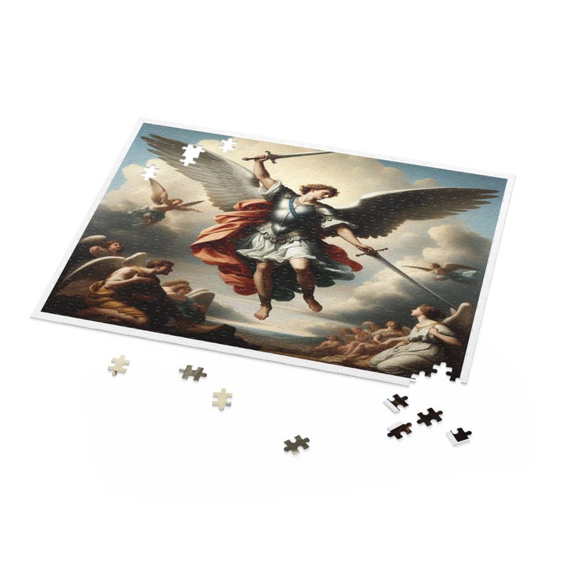 Archangel Michael Puzzle (120, 252, 500-piece) - Spiritual Healing ...