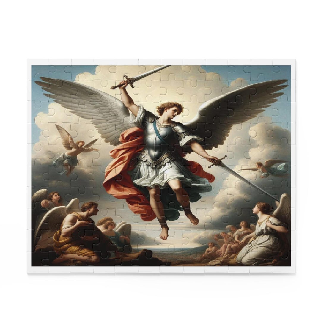 Archangel Michael Puzzle (120, 252, 500-piece) - Spiritual Healing ...