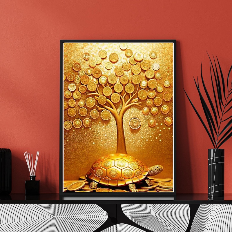 Wall Decor Wealth Tree - Etsy