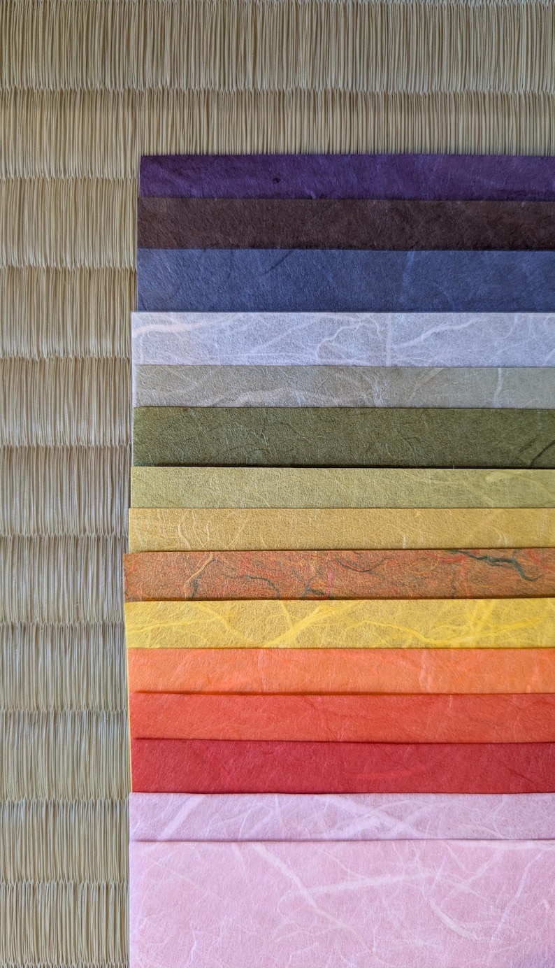 Origami Paper in Awa Washi – Cloud Dragon (unryu) Texture - Etsy