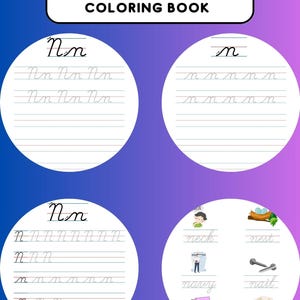 Printable Letter N Alphabet Worksheets – Fun Tracing & Phonics Practice ...