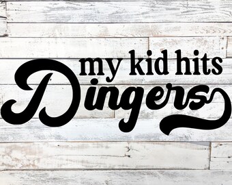 Hit Dingers Svg - Etsy