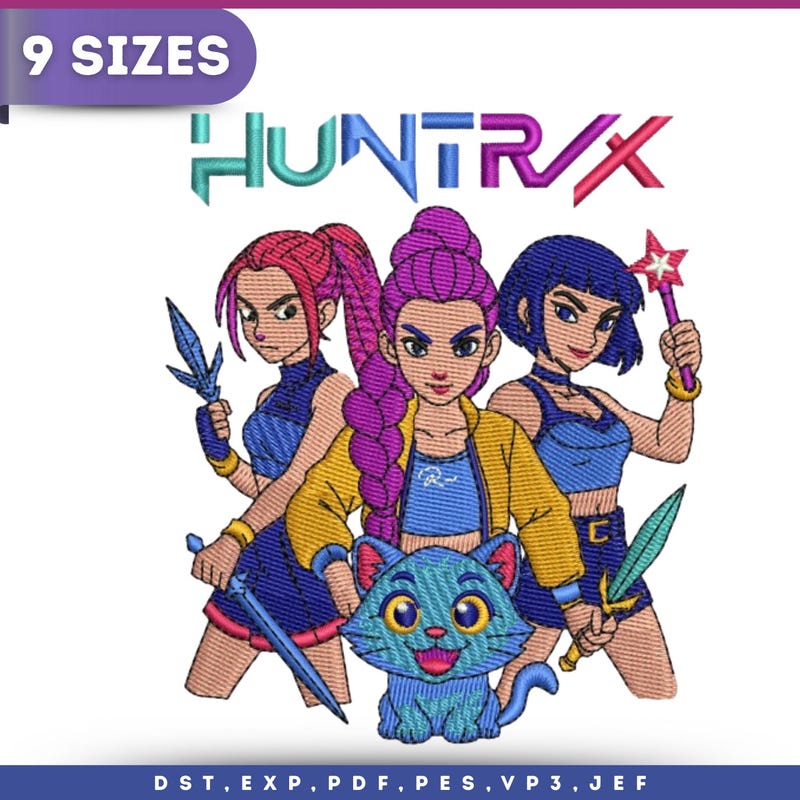 Huntrix Sticker - Etsy
