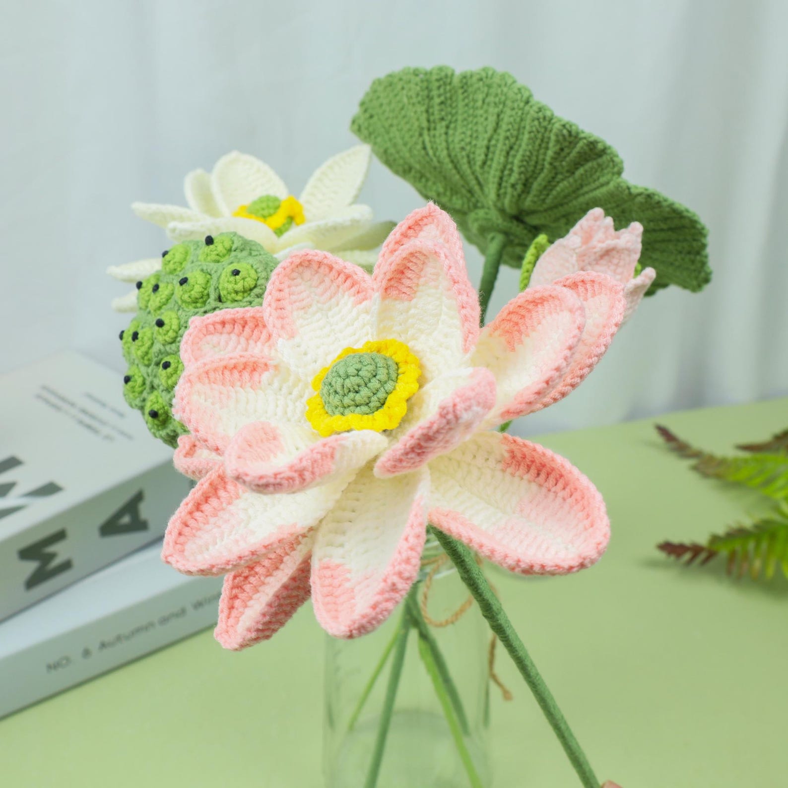 Water Lily Crochet Pattern – July Birth Flower Water Lily PDF Tutorial ...