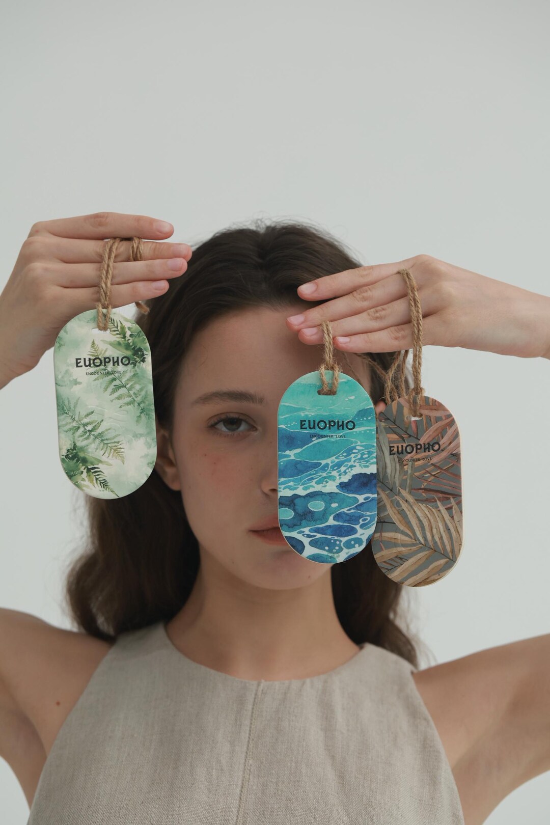 Scented Card Air Freshener for Car and Bathroom,relaxing Scent Patch ...