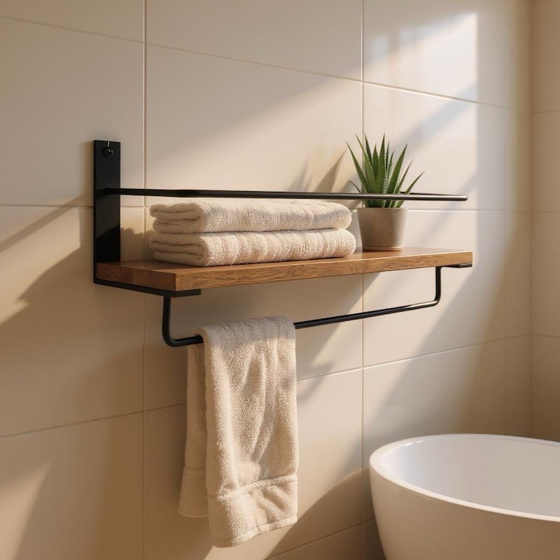 Spa Towel Bar Bathroom - Etsy