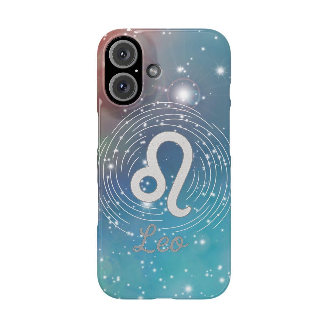 Leo Zodiac Phone Case - Blue Night Sky Design | for Apple iPhone ...