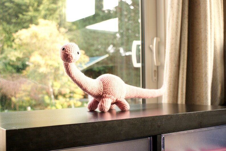 Daisy the Diplodocus - Dinosaur Crochet Pattern. Instant Download ...