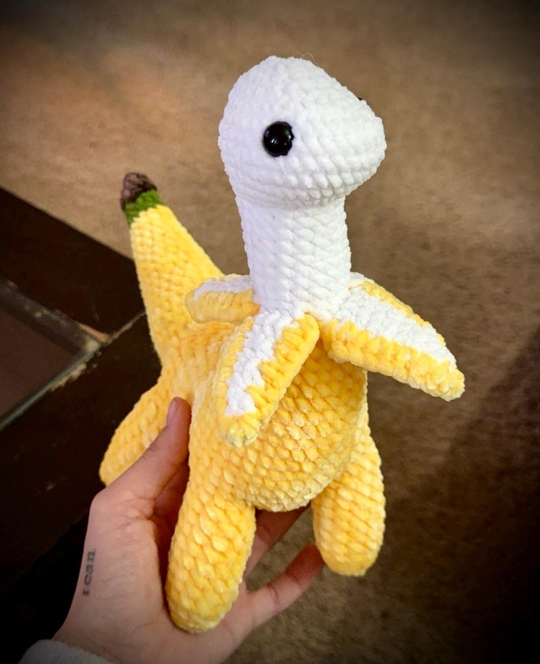 Hand-made Bananasaurus Plushie - Etsy