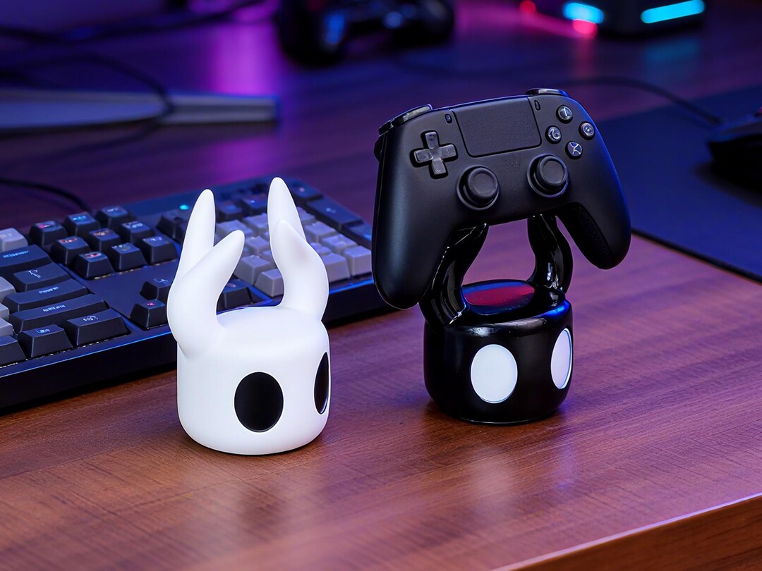 Personalized Hollow Knight Controller & Phone Stand: Gaming Decor Gift ...