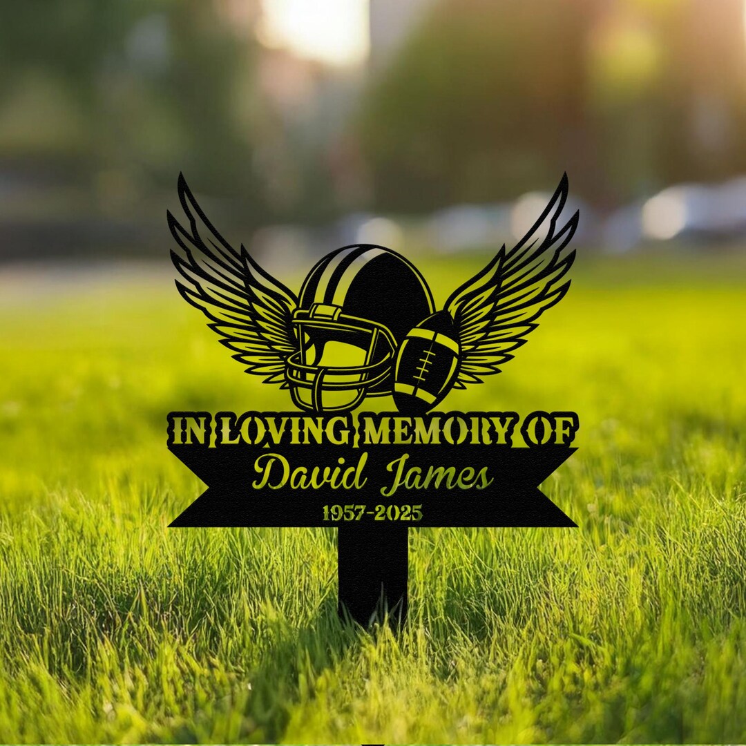 Custom Baseball Stake, Memorial Basseball Grave Marker, Remembrance ...