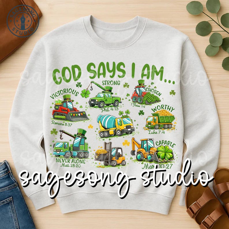 God Says I Am Patrick Png, Patrick Truck Png, Child of God Png, Jesus ...