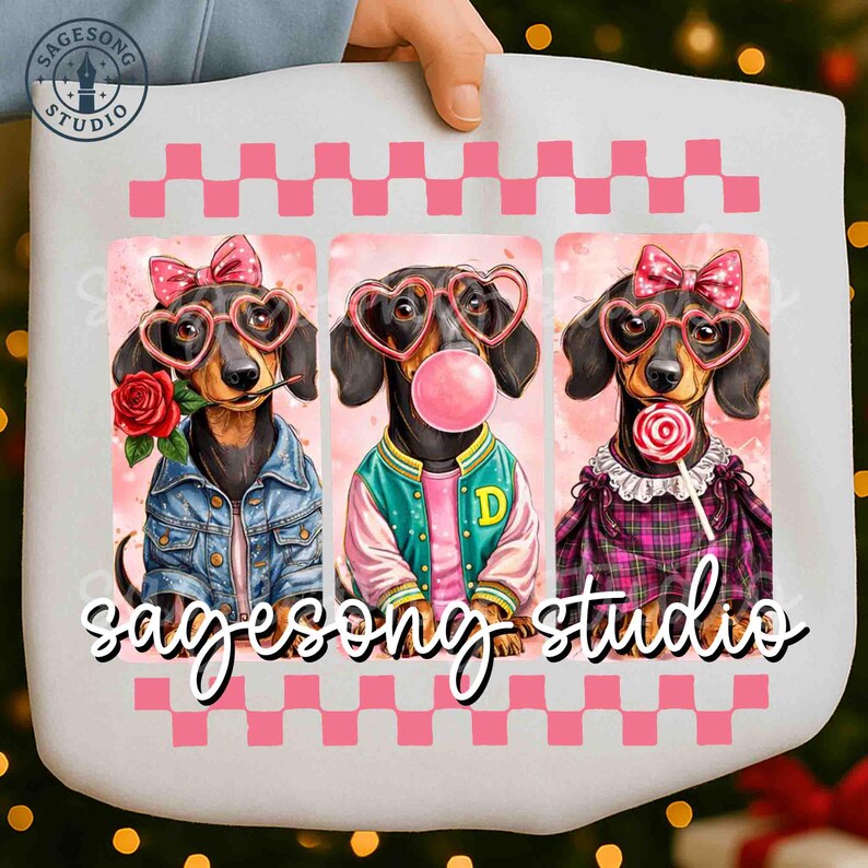 Dachshund Dog Valentine Png, Be Mine Png, Xoxo Png, Dog Mom Png, Dog ...