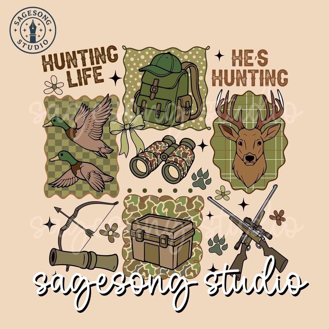 Hunting Life Png, He's Hunting Png, Deer Hunting Png, Duck Hunting Png ...