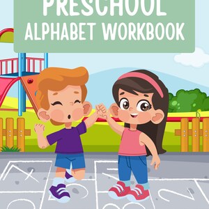 Preschool Alphabet Workbook | Colorful A-Z Printable for Kids | Fun ...