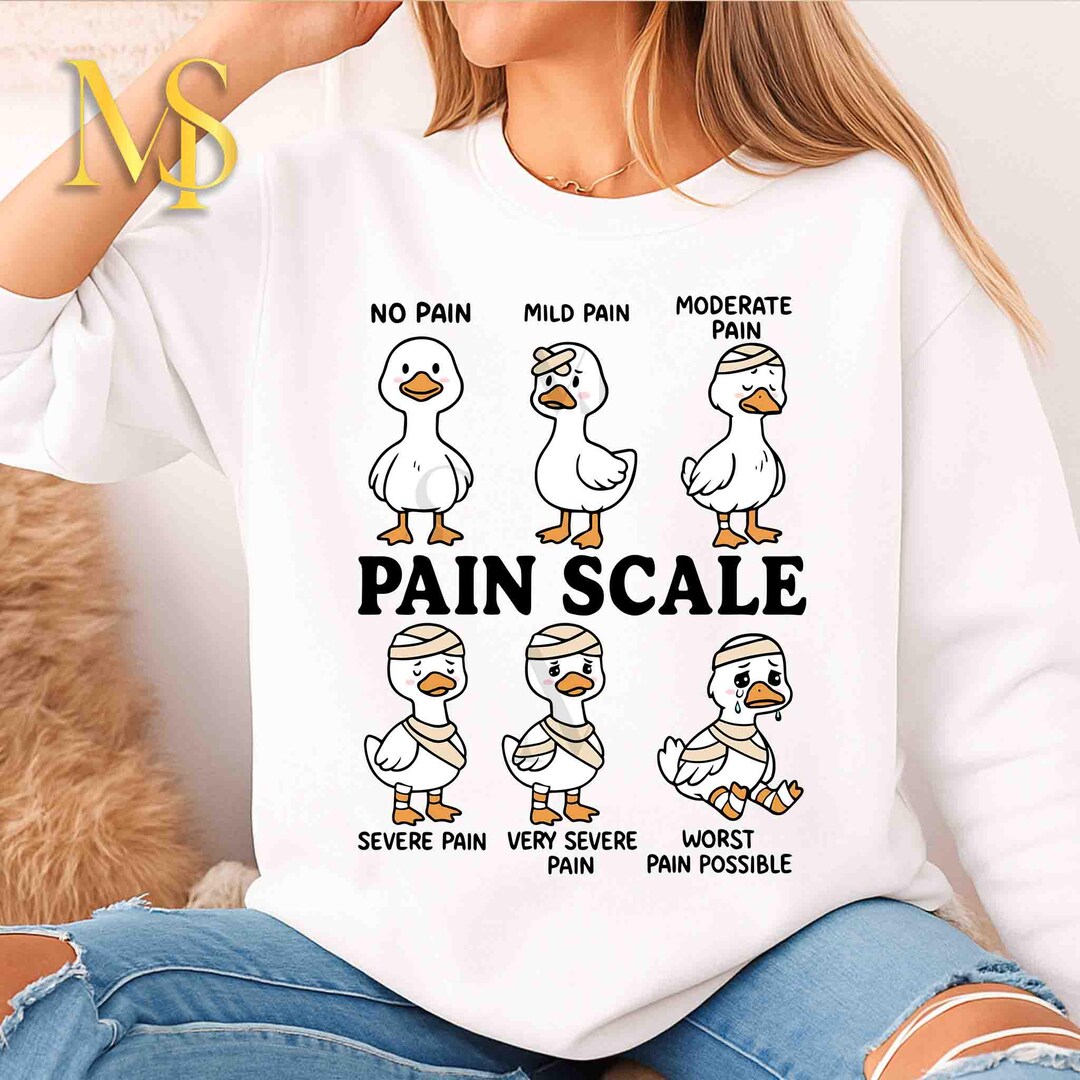 Pain Scale Goose Svg, Goose Nurse Svg, Medical Holiday Svg, Gift for ...