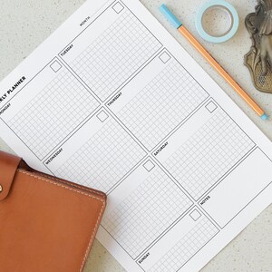 2024 Calendar With Weekly and Daily Planner A4 Sized Printable Digital ...