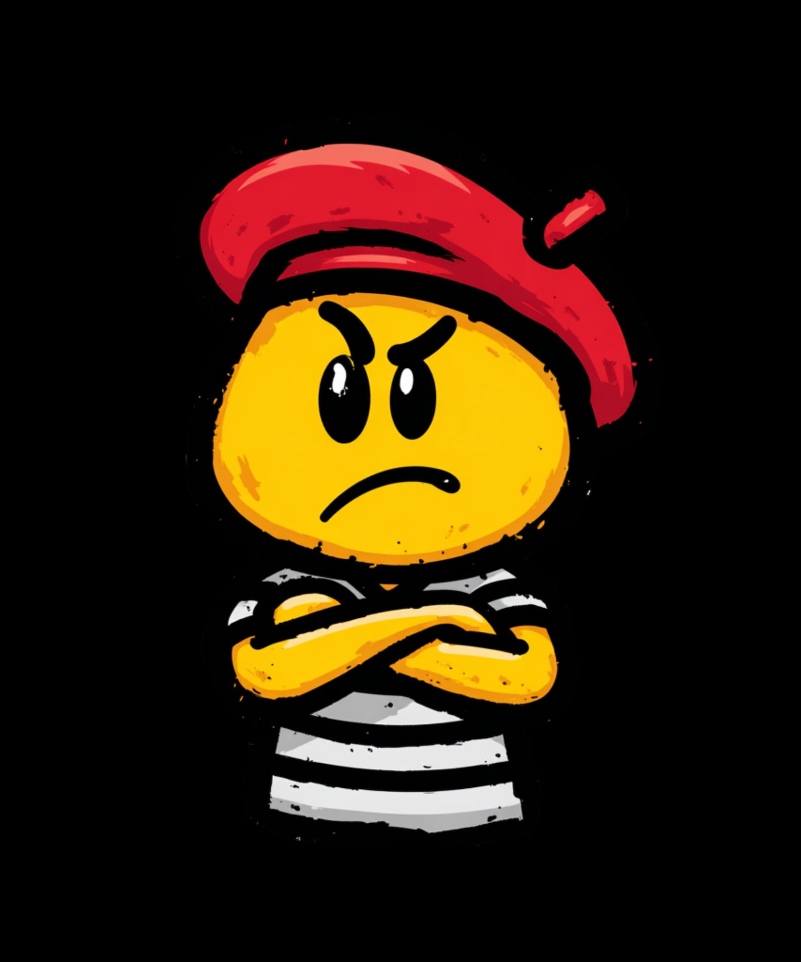 Cute Yellow Character Clip Art Bundle | Happy Emoji Style Digital Pngs ...