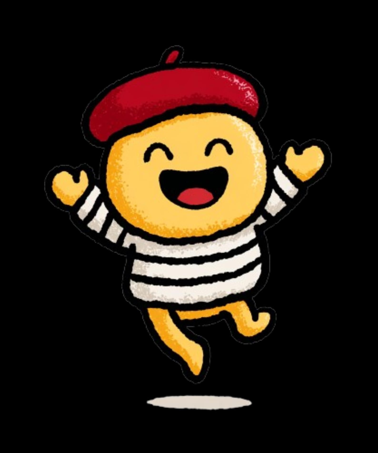 Cute Yellow Character Clip Art Bundle | Happy Emoji Style Digital Pngs ...