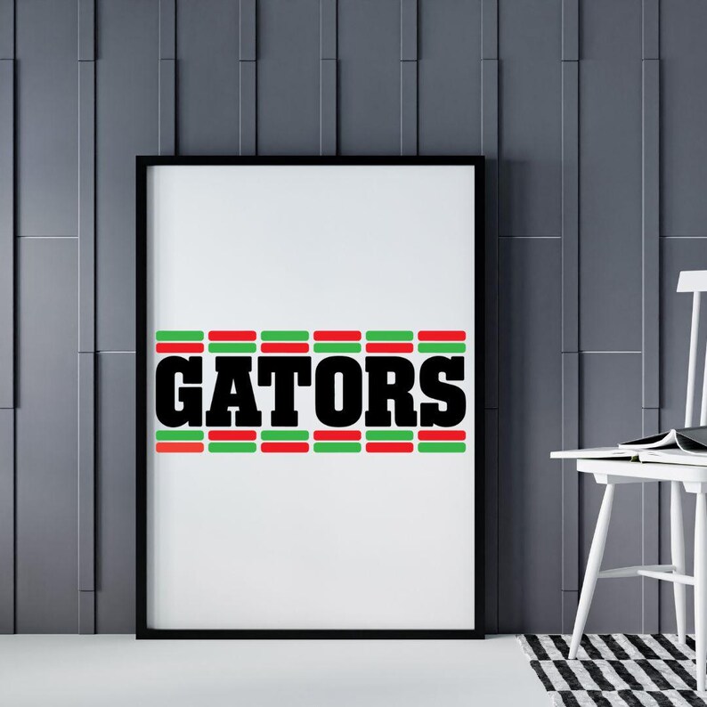 Gators Mascot SVG PNG | Cheerleader & Sports Team Design | School ...