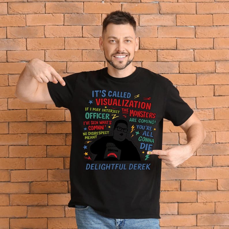 Delightful Derek PNG SVG | Funny ST5 Movie Quote Design | Cute Derek ...