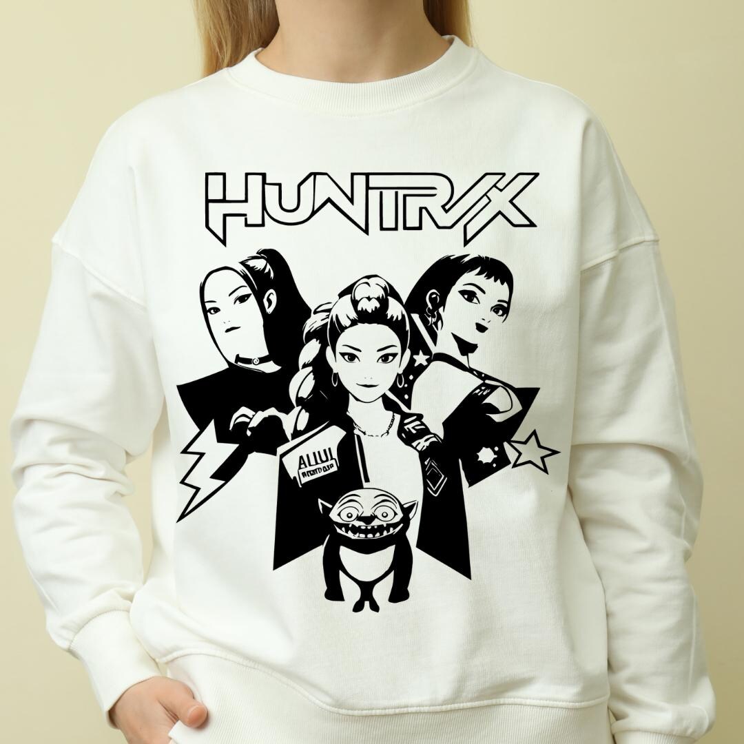 Kpop Demon Hunters SVG PNG | Huntrix & Saja Girls Fan Art | K-pop Anime ...
