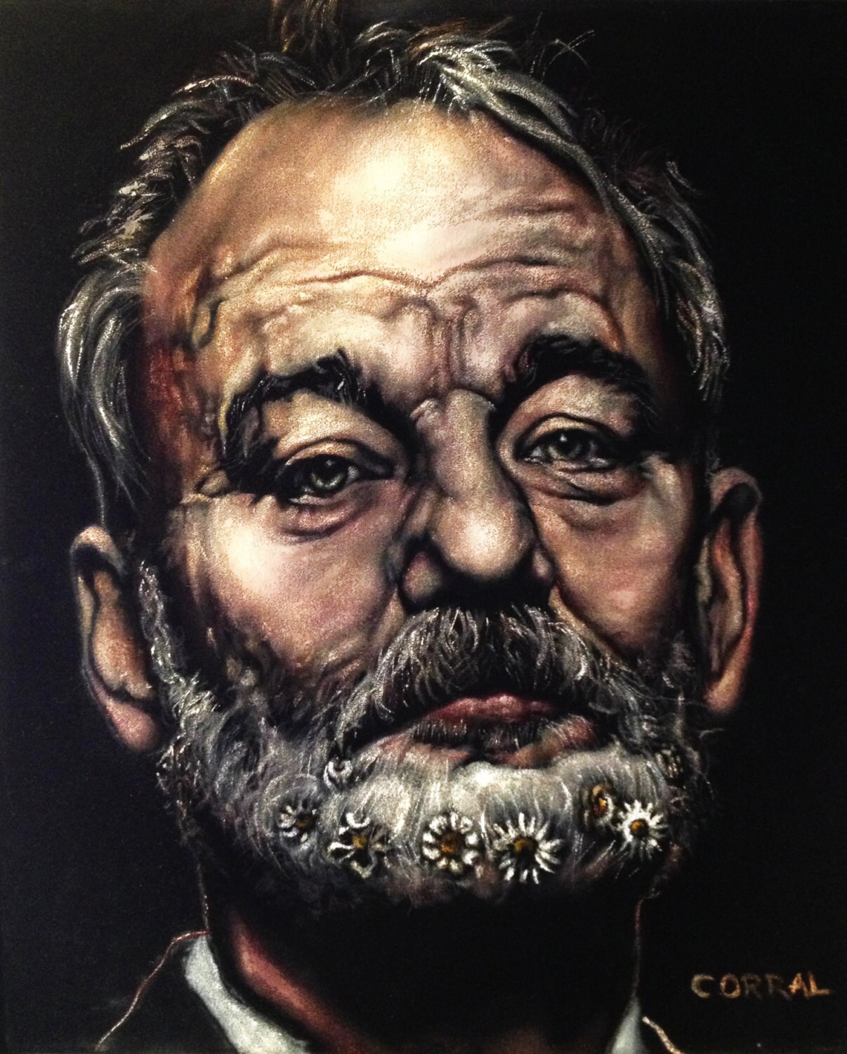 Custom Black Velvet Portrait - 16 X 20 - Etsy