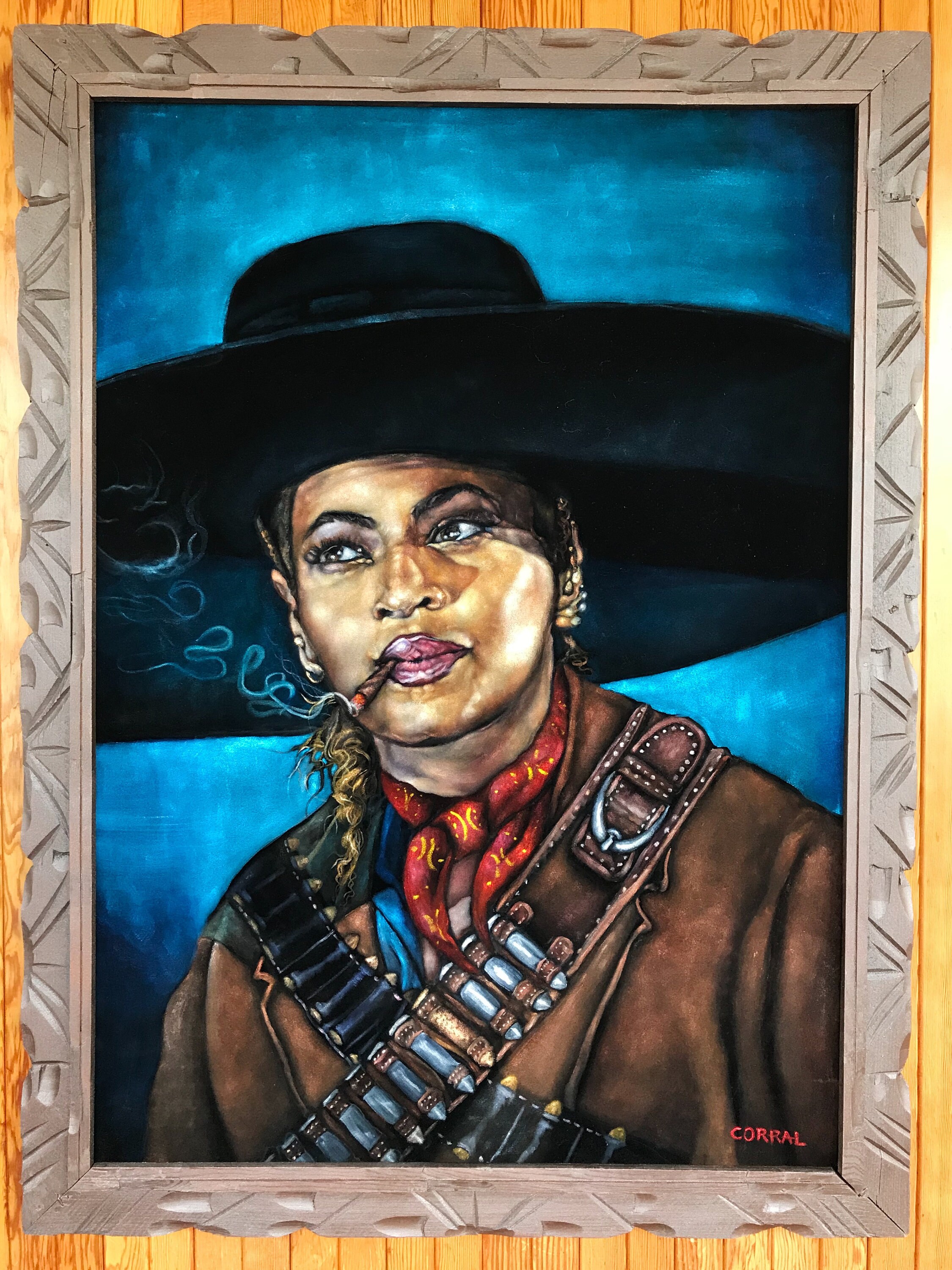 Black Velvet Painting